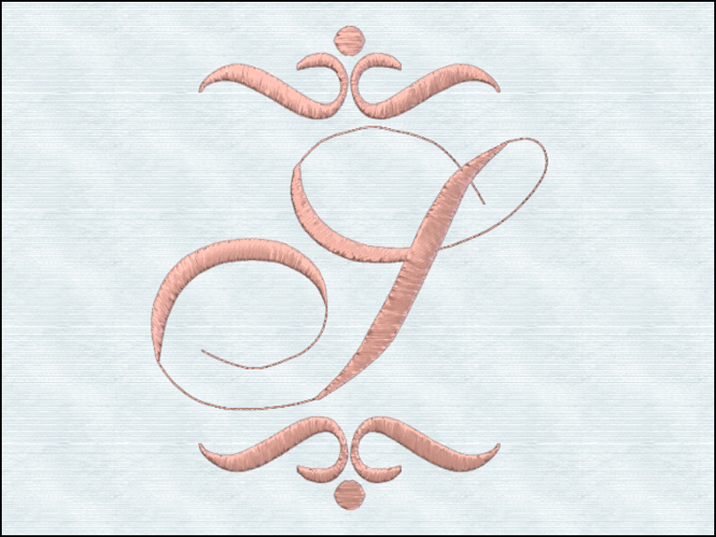 Simply Wonderful Things Adina Monogram