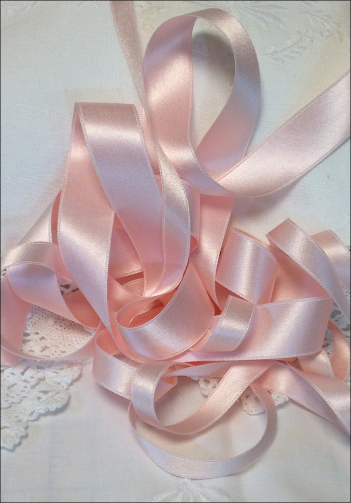 Simply Wonderful Things #3 Pink Silk Satin Ribbon - various widths