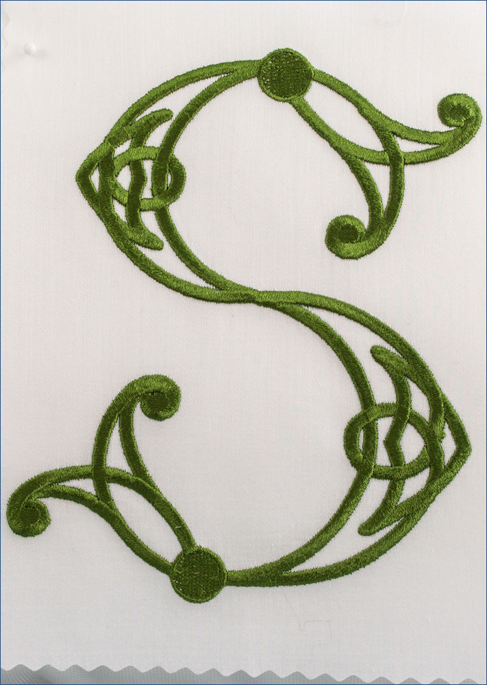 Simply Wonderful Things Celtic Style, Single Color Monogram